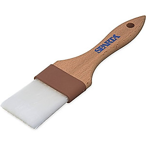 SPARTA 4039700 Nylon Wide Brush, Flat With Nylon Bristles, 2 Inches, Brown