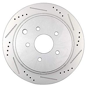 ECCPP Brake Kits REAR 308mm Vented D/S 5 Lug [2]Brake Rotors [Fit For Nissan;For Infiniti]