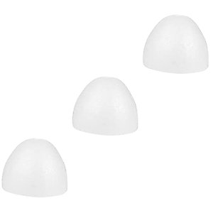 Garneck 3 Pcs Cake Model Cake Decorating Large Decorating Cake Dummie Cake Dome Dummy Cake Athletic Dress Wedding Cake Plates Dresses Cake Decorate Model White Fudge Big Cake