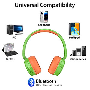 Contixo Kids Tablet, K102 Tablet for Kids and KB-5 Kids Headphones Bundle,10-inch HD, Ages 3-7, Toddler Tablet with Camera, Parental Control, Android 10, 64GB, WiFi, Learning Tablet for Kids