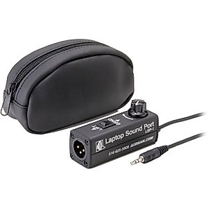DSAN Laptop Sound Port Compact Adapter with Ground Lift Switch