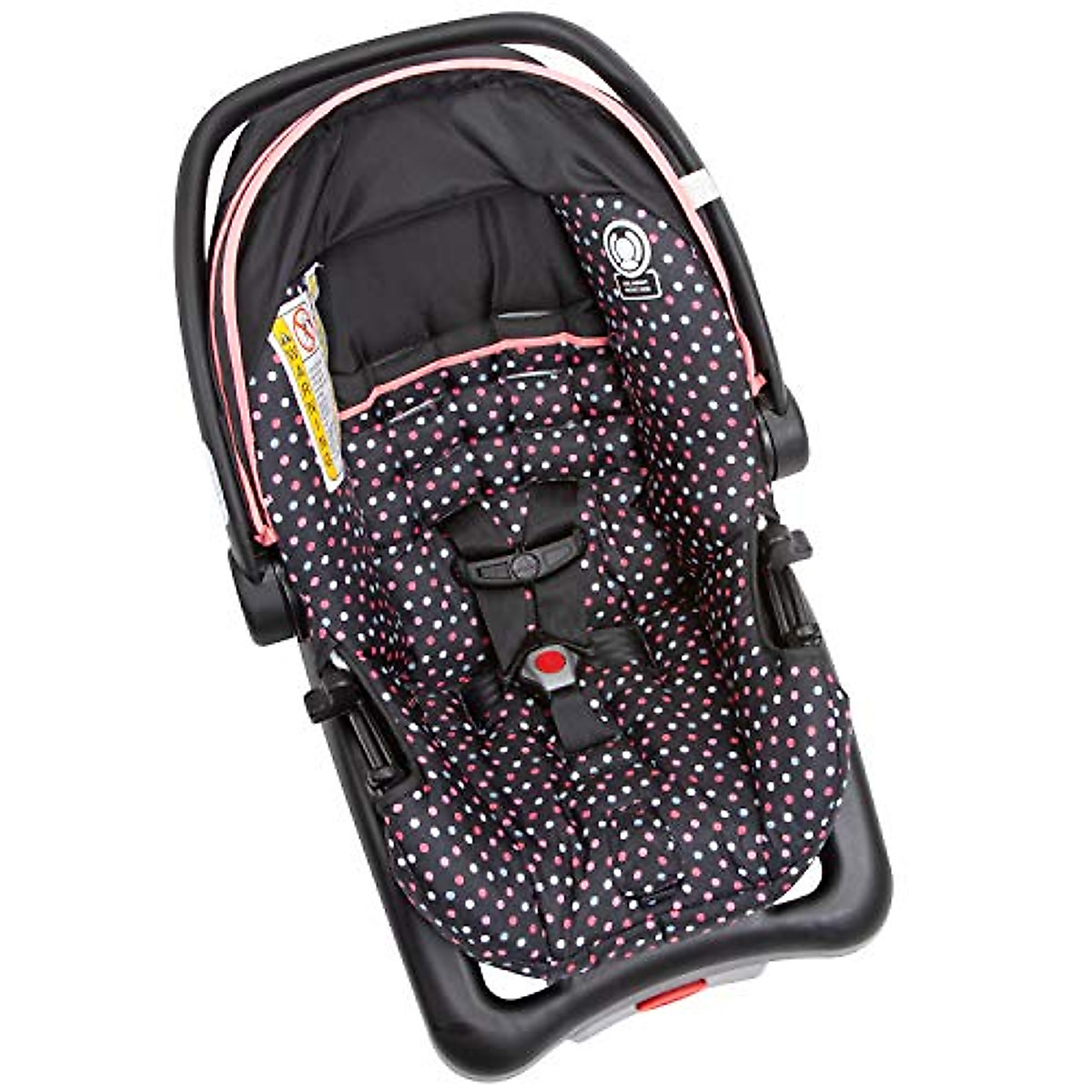 Disney Light 'N Comfy 22 Luxe Infant Car Seat, Minnie Confetti