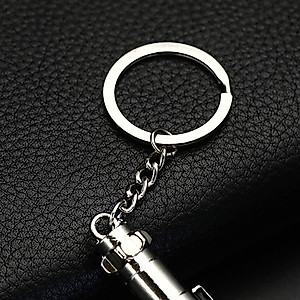 Bottle Opener keychain - 2PCS Kawphaqu Durable Metal Beer Bottle Openerbeer & keychain Bottle Opener, Portable Outdoor Bar Restaurant Beer Beverage Gifts for Men, Husband, Dad, Boyfriend