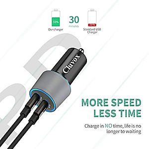 Dual 20W USB C Car Charger, Fast Charging Compatible for iPhone 14/Plus/13/12 Pro/Max/Mini/11, Samsung Galaxy S22/S21, iPad Pro Cigarette Lighter USB Charger Adapter
