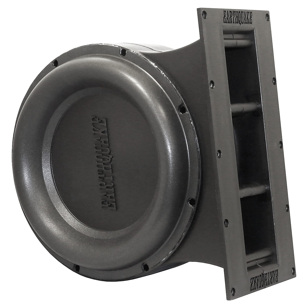 EARTHQUAKE Sound PUMP-12 Dual 12-Inch Horn Loaded Passive Bass Radiator Module for Home and Car Subwoofer Enclosures