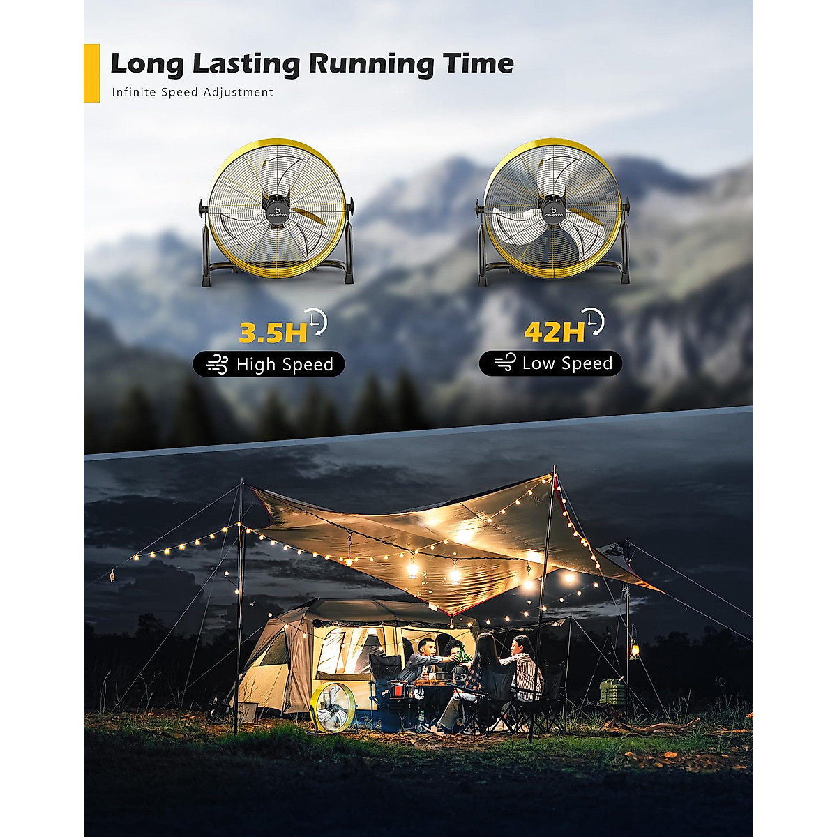 Airvention Battery Pack for Floor Fan AI-F600/AI-F601/AI-F600Y/AI-F601Y