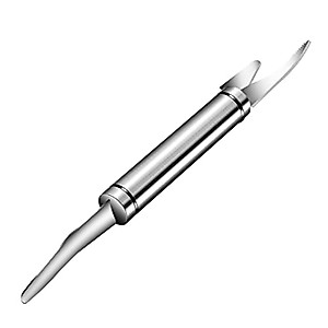 Cabilock Shrimp Opener Fish Maw Shrimp Peeling Tool cleaning tool shrimp cleaner Shrimp Line Fish Maw shrimp deveiner limpiador de camarones 304 stainless steel set Shrimp skin