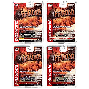 Auto World Xtraction 1977 Chevrolet Blazer Black/White HO Scale Slot Car