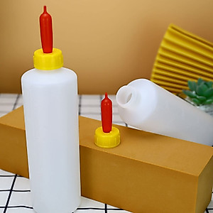 Generic 10 Sets 400ml Lamb Milk Feeder with Nipple Goat Nursing Bottle Sheep Waterer Calf Feeding Drinking Bottle Livestock Supplies for Goat Calf Cattle, 23x6cm, 1824Q5071IDYK