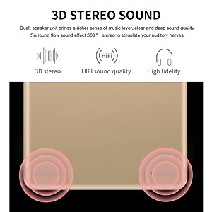 Jectse for 11 Tablet, 10.1 Inch 1960x1080 IPS HD 2.4G 5G WiFi Tablet with 5MP 13MP Dual Camera, 6GB 128GB 8800mAh Octa Core Tablets, Gold