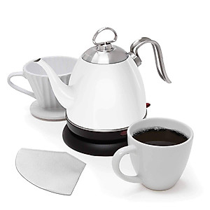 Chantal Mia Electric Kettle, 32 oz (White)