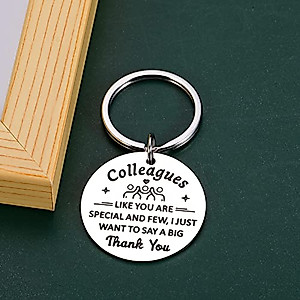 Coworker Colleagues Christmas Gifts for Her Him Women Men Keychains Thank You Coworker Birthday Valentines Office Gift for Female Male Employee Appreciation Retirement Gift for Promotion Leaving Away