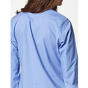 WonderWink Women's Wonderflex Constance Scrub Jacket, Navy, Large