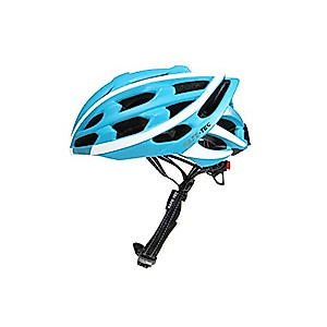 Safe-tec Smart Bluetooth Bike Helmet (White/Silver, Large)