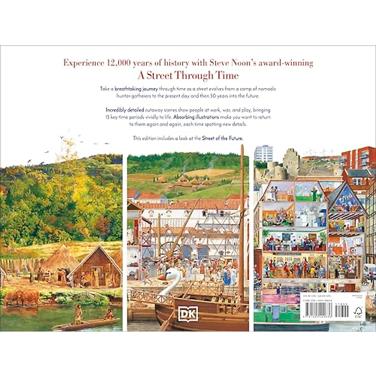 A Street Through Time: A 12,000 Year Journey Along the Same Street (DK Panorama)