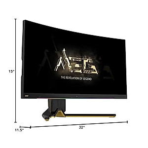 MSI MEG 342C QD OLED, 34" Curved Gaming Monitor, 3440 x 1440 (UWQHD), OLED, 0.1ms, 175Hz, FreeSync Premium, HDR 400, HDMI, DP Port, USB Type C, Tilt, Height
