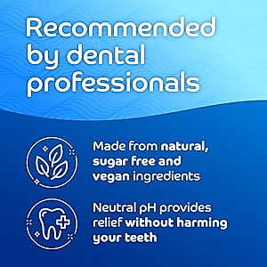 Oracoat Xylimelts for Dry Mouth Relief, Mild Mint (Pack of 3), 40 Count