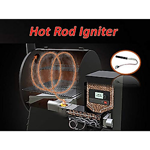 WAITCOOK Hot Rod Ignitor Kit Replace KIT0255 for D2 Traeger Wood Pellet Grill Pro 575/780,Ironwood 650/885 igniter