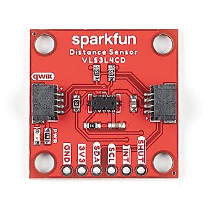 SparkFun Distance Sensor - 1.3 Meter, VL53L4CD (Qwiic) - 1mm to 1300mm Measurement Distance - 1 Millimeter Precision Resolution with Around +/-7mm Accuracy - 2.6V to 3.5V Power Requirement