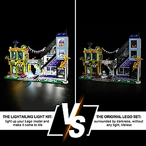 LIGHTAILING Light for 41732 Downtown Flower and Design Stores - Led Lighting Kit Compatible with Building Blocks Model - NOT Included The Model Set