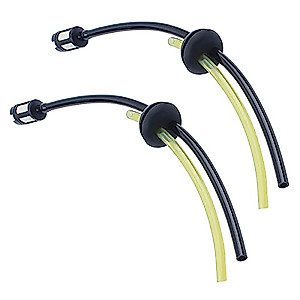 Adefol Fuel Line 2 Hole Grommet Assembly fit for Honda GX31 GX35 GX35NT GX22 GX25 GX25N GX25NT GX25T Replacement with Filter Primer Bulb Kit for Garden Engine Machine