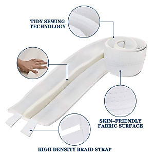 SAYGOGO Bed Bridge Twin to King Converter Kit, Upgrade 11.8inch W Memory Bed Gap Filler, Adjustable Bed Bridge Mattress Connector Strap for Bed, Storage Bag Included, for Guests Stayovers