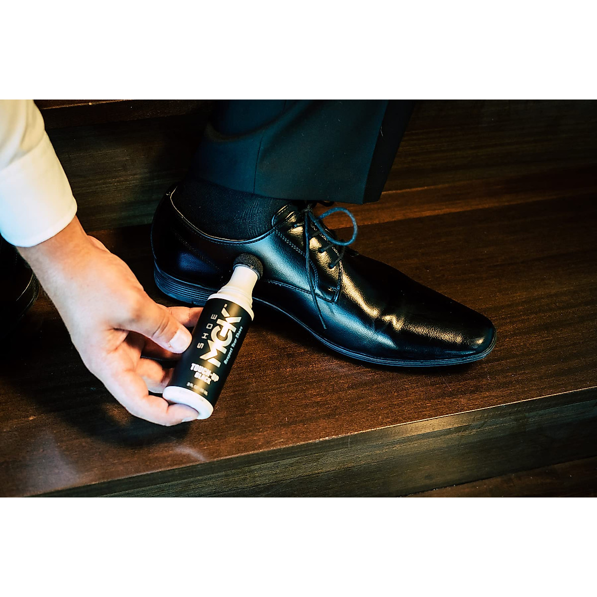 Shoe MGK Black Touch-Up - Ideal for Restoring Black Shoes, Tennis, Dress Shoes, and More