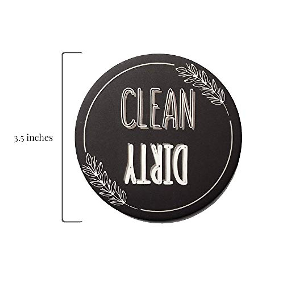 18TH STREET GIFTS Cat Kitchen Towels, Set of 3 Embroidered Dish Towels and Dishwasher Magnet - Cat Kitchen Accessories