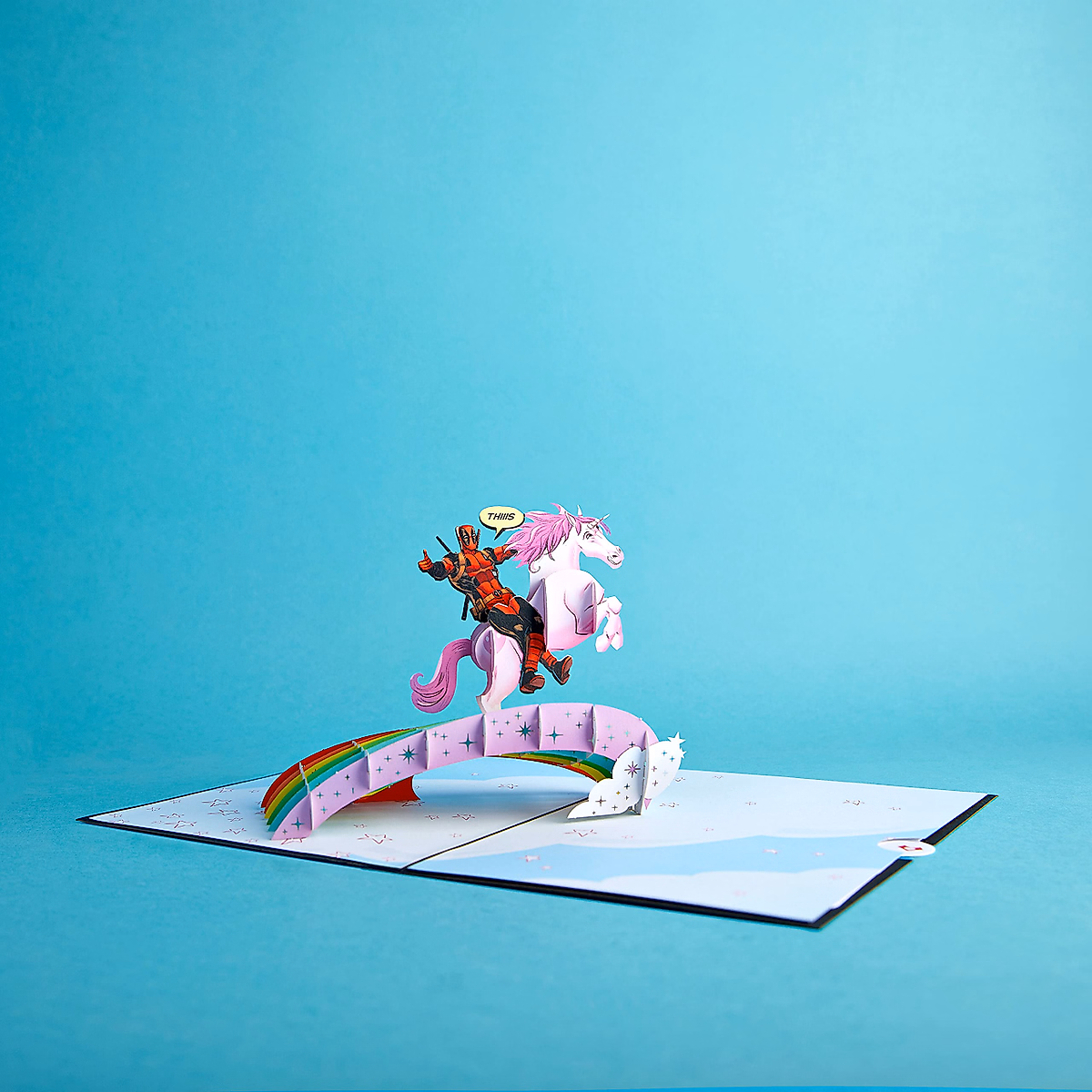 Lovepop Marvel Deadpool Birthday Pop Up Card - 3D Card, Birthday Card, Deadpool, Birthday Card for Kids, Pop Up Birthday Card, Marvel Birthday Card, Superhero Birthday Card, 3D Birthday Card 5 x 7