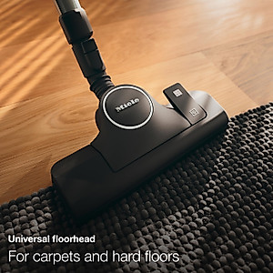 Miele Classic C1 Pure Suction Bagged Canister Vacuum, Graphite Grey - Portable, Household