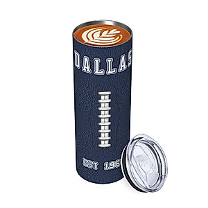 Ultrexo Dallas Tumblers Cup Insulation Travel Stainless Steel Mug Navy