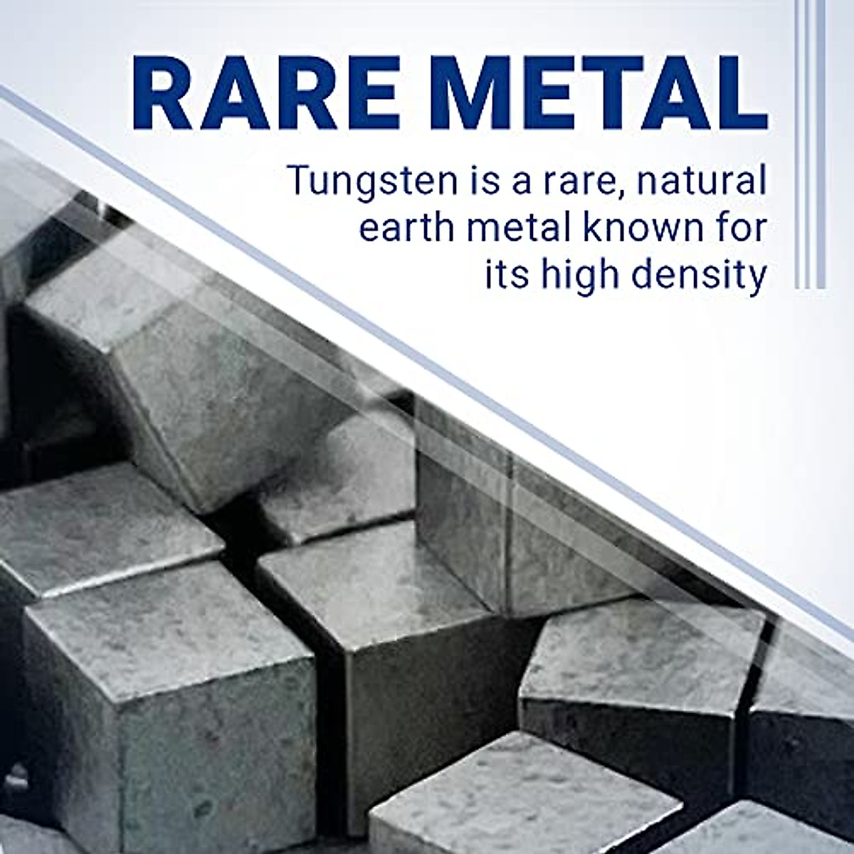 Kilo Tungsten and Magnesium Cube Set (1.5" W Cube and 3.255 Mg Cube)