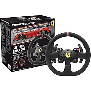 Thrustmaster F599XX EVO 30 Wheel Alcantara Edition Add-On (Compatible with XBOX Series X/S, One, PS5, PS4, PC)