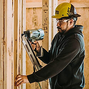 Metabo HPT Framing Nailer | High Grade Aluminum Magazine | Pneumatic | Framing Nails 2-Inch to 3-1/4-Inch | Rafter Hook | NR83A5(S1)