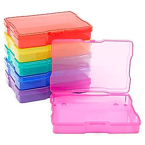 Paper Junkie 4 x 6 Inch Photo Storage Box with 6 Inner Cases (7 Pieces)