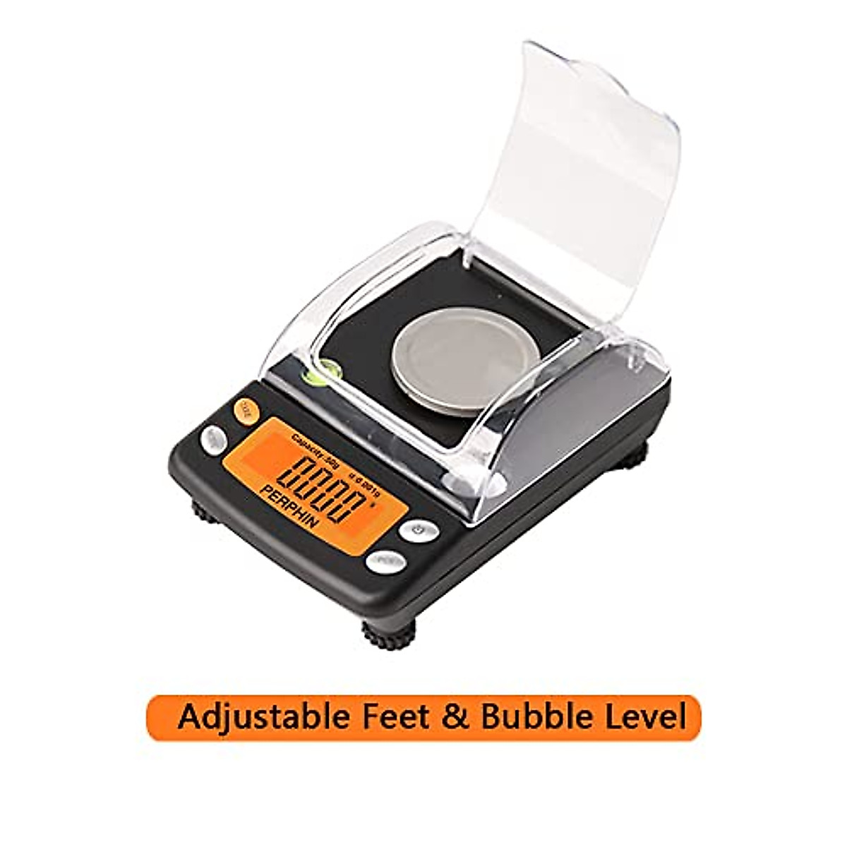 Milligram Scale 50g by 0.001g, Mg Scale USB, Digital Powder Scale, Large LCD Display, Mg Scale for Powders, 6 Weighing Units, Precision Milligram Scale for Reloading Capsule Supplement Medicine