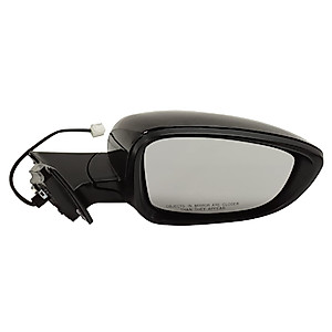 Kool Vue Driver & Passenger Side Power Non-Heated Mirrors for Honda Accord 2018-2022 Without Signal Light & Blind Spot Monitor Paintable