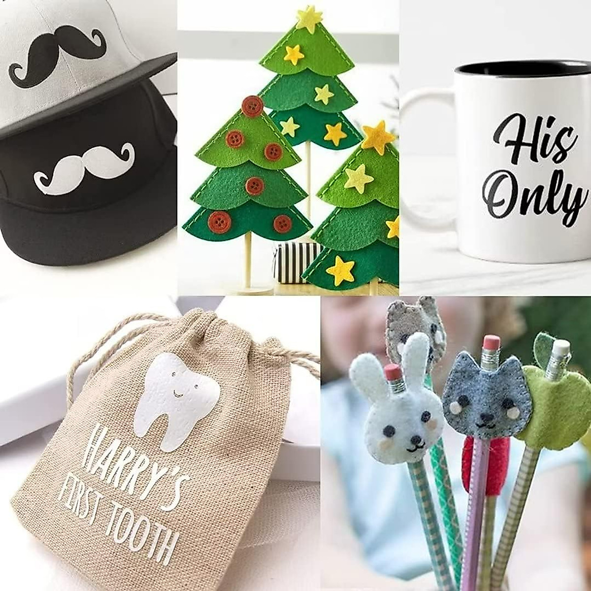 Xinart Cutting Mats for Cricut Maker 3,Maker,Explore 3,Air 2,12x24 inch Variety Replacement Cut Mat Compitable with Cricut Machines 3 Mats