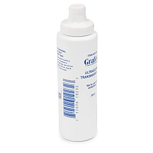 Grafco Ultrasound Transmission Gel, Hypoallergenic, 250 ml, Pack of 12, 4001GF