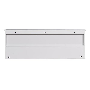 White Wall Shelf Garage Storage Rack Floating Shelves Garage Storage Rack, Garage Storage Organization Systerm, Heavy Duty Garage Ceiling Storage Racks,Floating Shelves,Entryway Wall Mounted Coat Rack