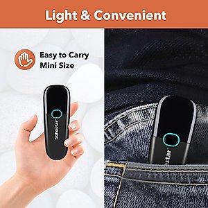 Trohestar N3 Mini Bluetooth Barcode Scanner 1D 2D QR Compatible with 2.4GHZ Wireless & Wired Connection Portable 2D Bar Code Reader Portable Barcode Scanner