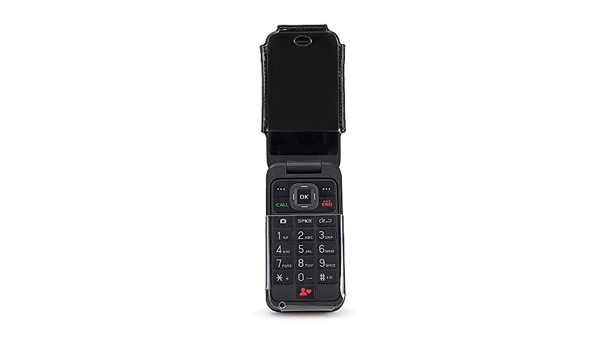 BELTRON Leather Case for Consumer Cellular Verve Snap