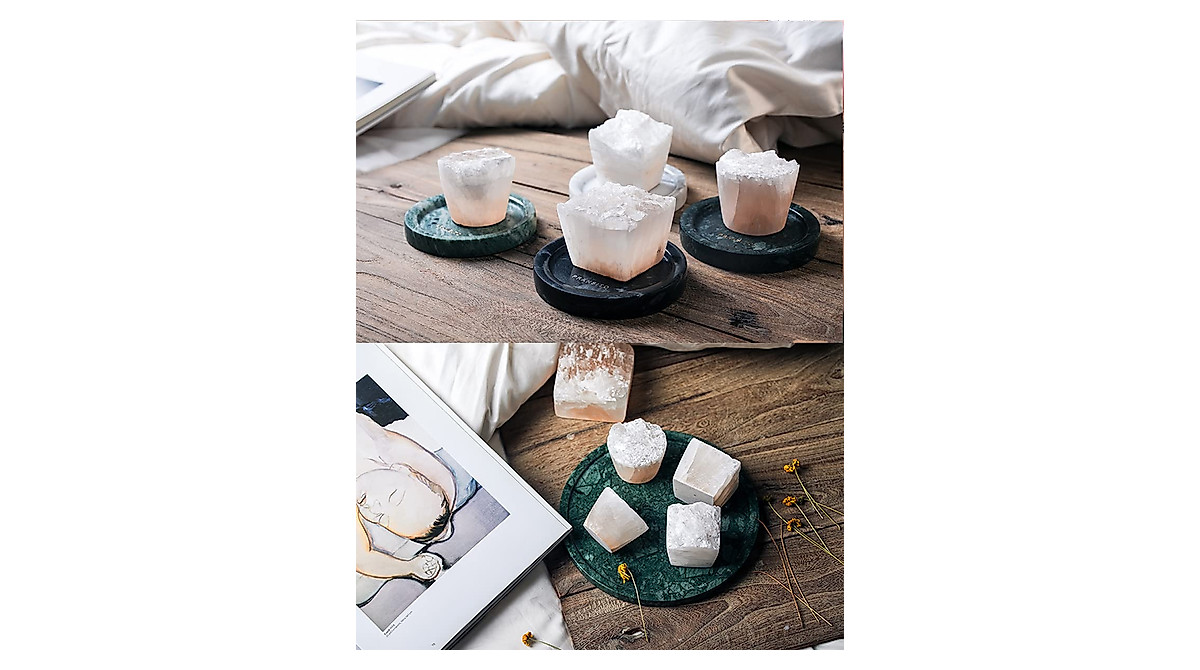 Nature Crystal Essential Oil Diffuser - Selenite Stone