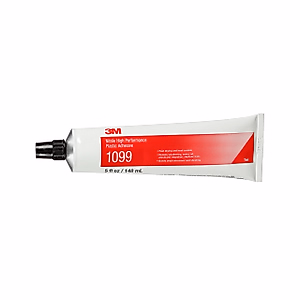 3M Nitrile High Performance Plastic Adhesive 1099, Light Tan