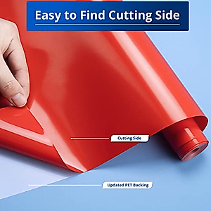 LOKLIK White Permanent Vinyl for Cricut, 12" x 13ft White Permanent Adhesive Vinyl Rolls, Matte White Vinyl Roll for Cricut Silhouette Cameo - Easy to Cut&Weed