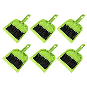 Healifty 18 Sets Dustpan Hand Broom and Shovel Small Broom Dustpan Set and Broom Dustpan Set and Brush Set