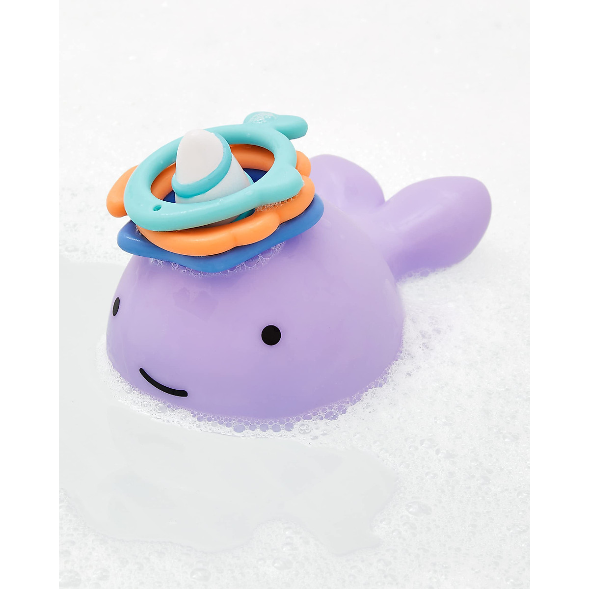 Skip Hop Baby Bath Toy, Zoo Narwhal Ring Toss