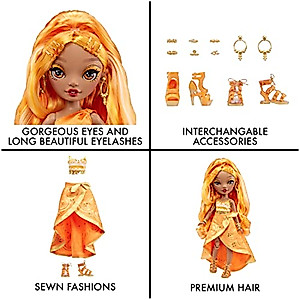 Rainbow High Fashion Doll- Meena Fleur (Saffron Gold)