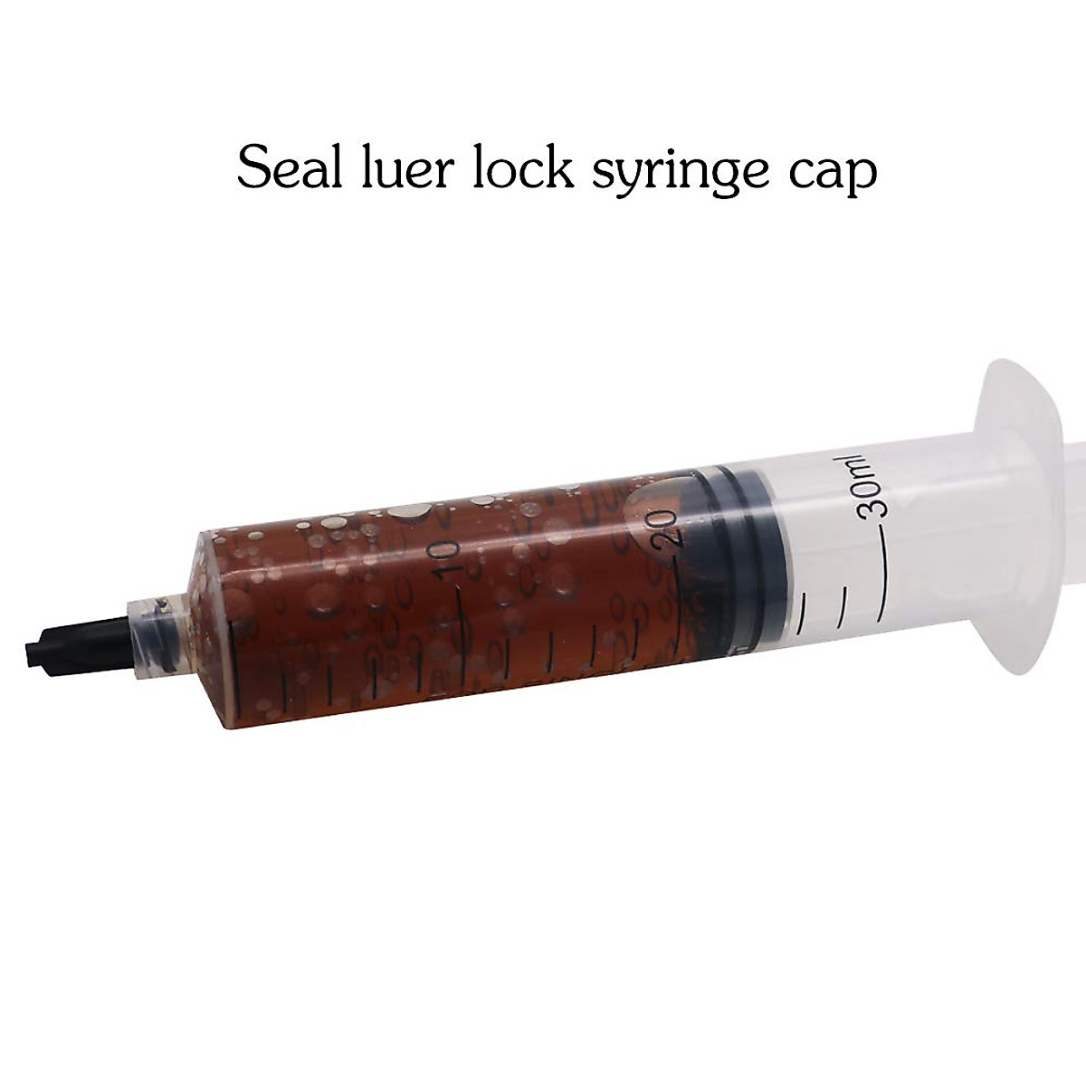 Shintop 30ml Syringe with 18G 1 Inch Blunt Tip Needles and Syringe Caps for Experiments, Industrial Use (12 Pack)