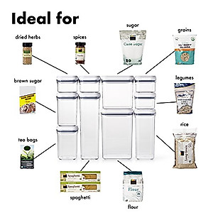 OXO Good Grips 10-Piece POP Container Set, White